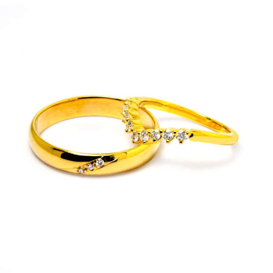 DW-K059401 & DW-K0680D9 Wedding Rings