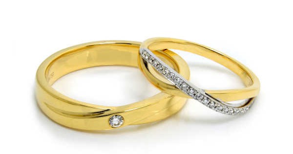 DW-40RW122M & DW-20RW102L2 Wedding Rings